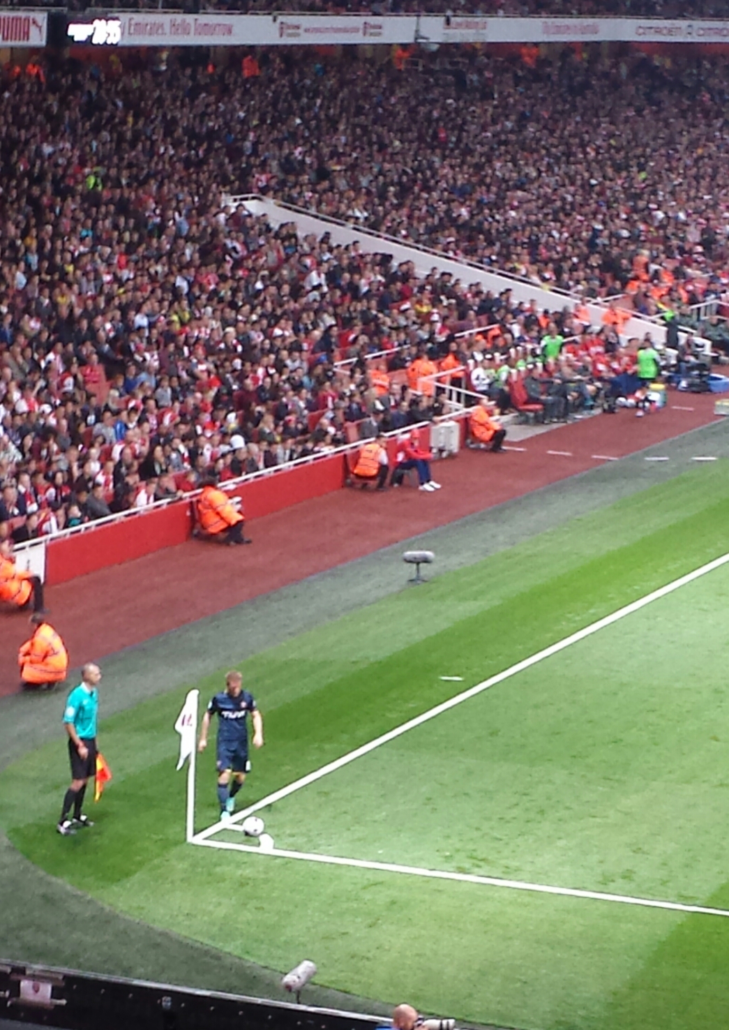 Utsikt Club Level, Arsenal - Sportresebloggen | Fotbollsresor från BE Resor